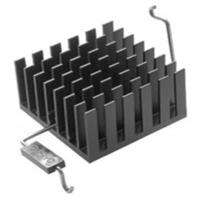 China Black Anodized Radiator Extruded Aluminum Radiator For Electronics for sale