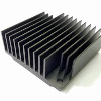 China Black Anodized Radiator Extruded Aluminum Radiator For Electronics for sale