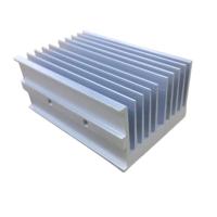 China Aluminum Heat Sink Extrusion CNC Machining Extruded Radiator for sale