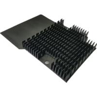 China Aluminum Heat Sink Extrusion CNC Machining Extruded Radiator for sale