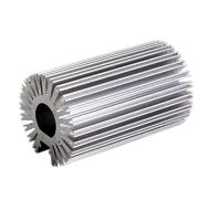 China Aluminium Extrusion Heatsink Round Radiator Customized For LED for sale