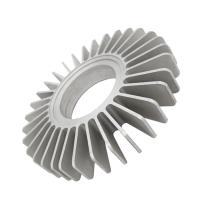 China Aluminium Extrusion Heatsink Round Radiator Customized For LED for sale