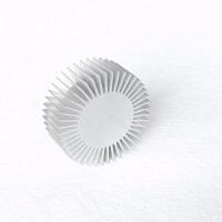 China Aluminium Extrusion Heatsink Round Radiator Customized For LED for sale
