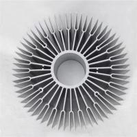 China Aluminium Extrusion Heatsink Round Radiator Customized For LED for sale