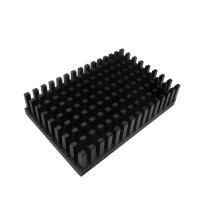 China Aluminum Extruded VRM Radiator Heat Sink Black Anodized ISO Certified for sale