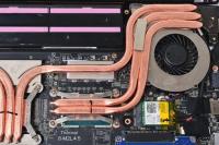 China Laptop CPU Cooling Heatsink Copper Heat Pipe aluminum fins fans for sale