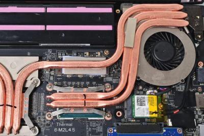China Laptop CPU Cooling Heatsink Copper Heat Pipe aluminum fins fans for sale