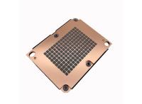 China Customized Zipper Fin Heat Sink Copper Plate Aluminum Fins for sale