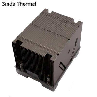 China Aluminum Zipper Fin Soldering Heat Sink For High Power Applications for sale