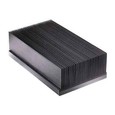 China Bonded Fin Anodized Aluminum Heat Sink AL6061 Nickel Plated For IGBT for sale
