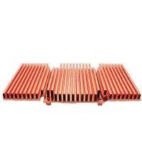 China CU1100 Folded Fin Heat Sink / Custom Copper Heatsink ISO9000 RoHS Approved for sale
