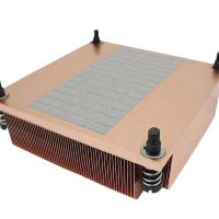 China 1100 Copper Fin Heat Sink Passivation RoHS Certificated For CPU GPU for sale