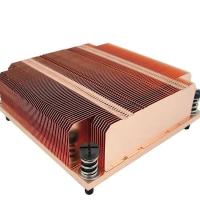 China 1100 Copper Fin Heat Sink Passivation RoHS Certificated For CPU GPU for sale
