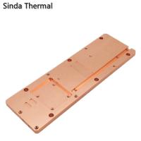 China High Density Copper Plate Heat Sink CNC Machining For Cooling System for sale