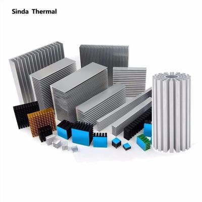 China Custom Aluminum Heat Sinks AL6063 AL6061 AL1100 For UPS BGA FPGA CPU for sale