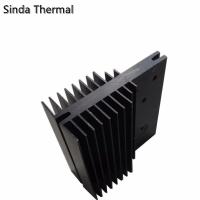 China Sandblasting Aluminum LED Heat Sink Anodizing Aluminum Heatsinks Extrusion for sale