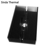 China ODM Black Anodized Aluminum Heat Sinks For LED IGBT BGA CPU for sale