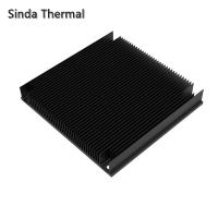 China ODM Black Anodized Aluminum Heat Sinks For LED IGBT BGA CPU for sale