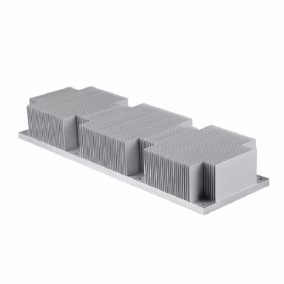 China Large Aluminum Heat Sink Plate Extrusions Anodizing AL6061 AL6063 for sale