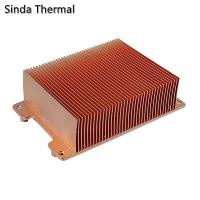 China Aluminum Copper Industrial Heat Sink / Laser Diode Heat Sink Customized for sale