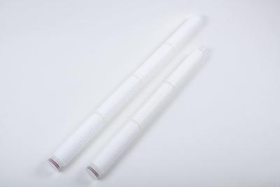 China Glass Fiber Pleated Filter Cartridge 1.5μm 40