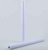 China 40 Inch 1μm Cotton String Wound Polypropylene Filter Cartridge 63mm Diameter for Water Prefiltration for sale