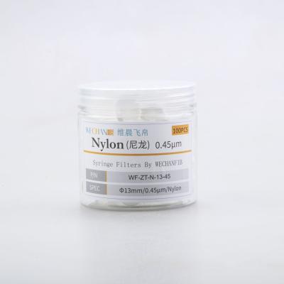 China 0.45μm 13mm PO Syringe Filter Capsules for Water Liquid Prefiltration HPLC for sale