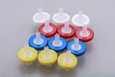 China PTFE Syringe Filter Capsules 0.75μm 13mm for HPLC Sample Preparation and Chemical Filtration for sale