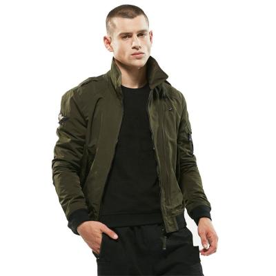 China Wholesale Men's Windproof Casual Outerwear Coat With Zipper Anorak Baseball Bomber Jacket Plus Size Mens Jackets for sale