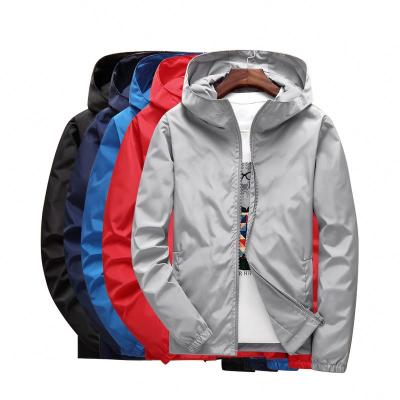 China TY S-7XL Anorak Outdoor Men's Custom Made Windbreaker Viable Waterproof Hooded Sports Jacket Men's Casual Jackets for sale