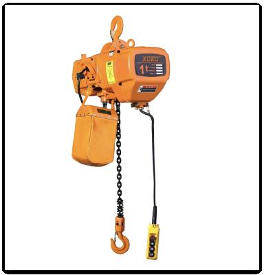 China High Efficiency Lifting 1T Electric Hoist Single Speed Lightweight Chain Hoist M3 for sale