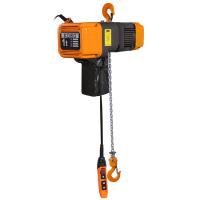 China Dual Speed Three Phase Electric Hoists Variable Speed Control G80 Chain Lifting Hoist Equipment for sale