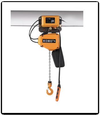 China 1t Electric Crane Hoists Single Chain Trolley Crane Hoist 4m Single lifting for sale