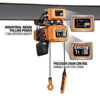 China Heavy Duty Monorail Trolley Hoist IP55 Industrial Electric Hoists 10 Ton for sale