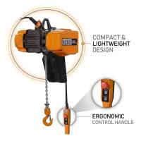 China 500kg Wireless Chain Hoist G80 Chain Mini Electric Hoist 3 Phase IP55 Motor for sale