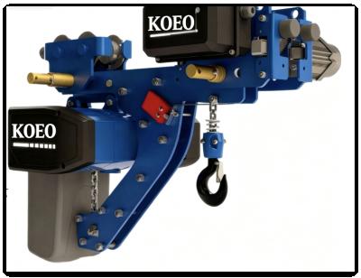 China CE ISO Certified Low Headroom Electric Hoist High Precision Low Headroom Trolley Hoist for sale