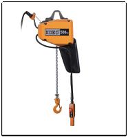 China Variable Frequency Small Electric Chain Hoist Precise Speed Control 500kg Chain Hoist 380V for sale