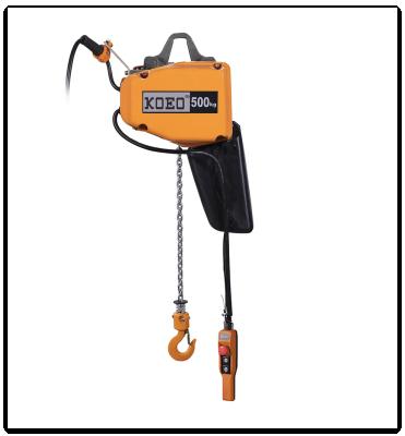 China Variable Frequency Small Electric Chain Hoist Precise Speed Control 500kg Chain Hoist 380V for sale