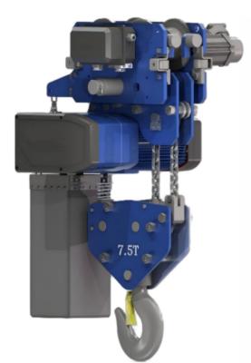China Running Type / Traveling Type 7.5 Ton Hoist IP55 Hoist M5 KN075-03 for sale