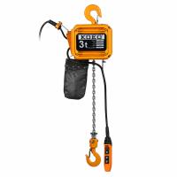 China Single Chain Single Speed 3T Chain Hoist Hook Type Electric Chain Hoist for sale