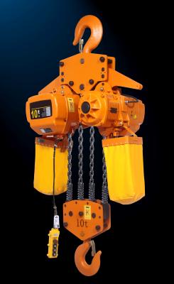 China M4 10 Ton Electric Chain Hoist Dual Speed Heavy Duty Electric Hoist 380V for sale