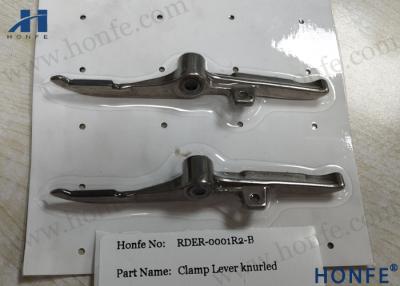 China Grooved HONFE-Loom Loom Spare Parts Clamp Lever Knurled Rapier for sale