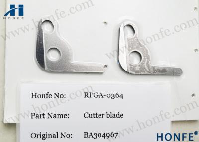China Cutter Blade B158983 / BA304967 Textile Loom Spare Parts Picanol Gamma for sale