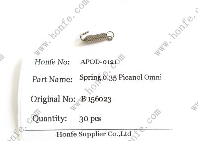 China Spring B156023 φ0.35 Loom Spare Parts Air Jet Looms Picanol Delta / Omni for sale