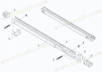 China Loom Spare Parts Rod 787554 RDER-00271 for sale