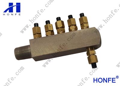 China Block 6 Holes 647927 Tsudakoma Air Jet Weaving Loom Parts High Quality Textile Machinery for sale
