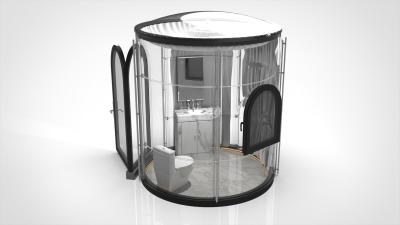 China 2 5m Giant 360 Glamping Bubble Tent EN 61000 Compliant Renewable Energy for sale