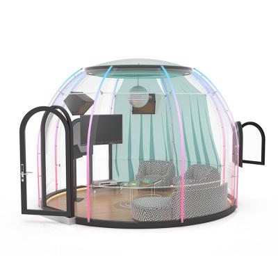 China High Reliability Customized Clear Globe Star Room Glamping Bubble Tent for sale