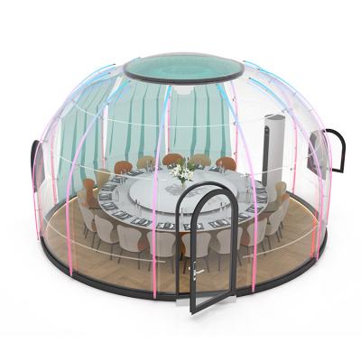 China Diameter 5 5m Small Microcontroller Based Glamping Bubble Tent for sale