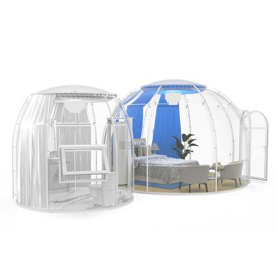 China Eco Friendly Igloo Recyclable Glamping Bubble Tent PSE Approved for sale